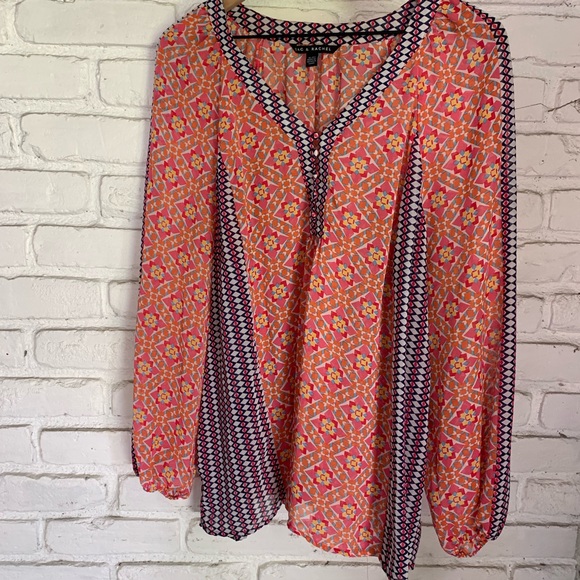 Zac & Rachel | Tops | Zac And Rachel Bohemian Summer Blouse | Poshmark